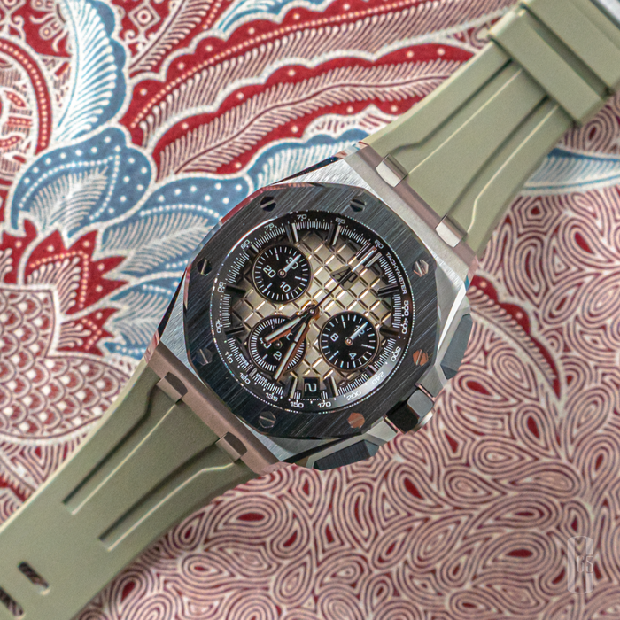 Calibre 65 - Audemars Piguet Royal Oak Offshore Taupe Dial - 26420SO